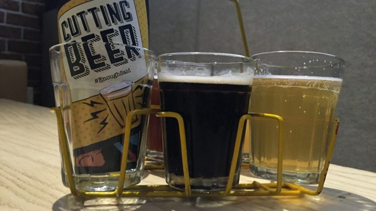 The Beer Cafe Introduces Cutting Beer! | Curly Tales