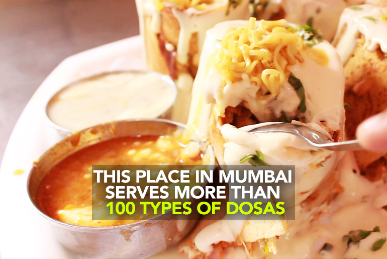 Pure Milk Centre In Ghatkopar Serves Over 100 Whacky Dosas! | Curly Tales