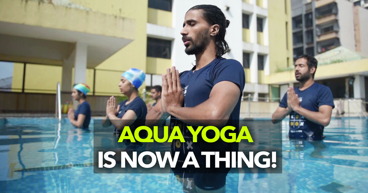 Make The Swimming Pool Your Yoga Mat With Aqua Yoga | Curly Tales
