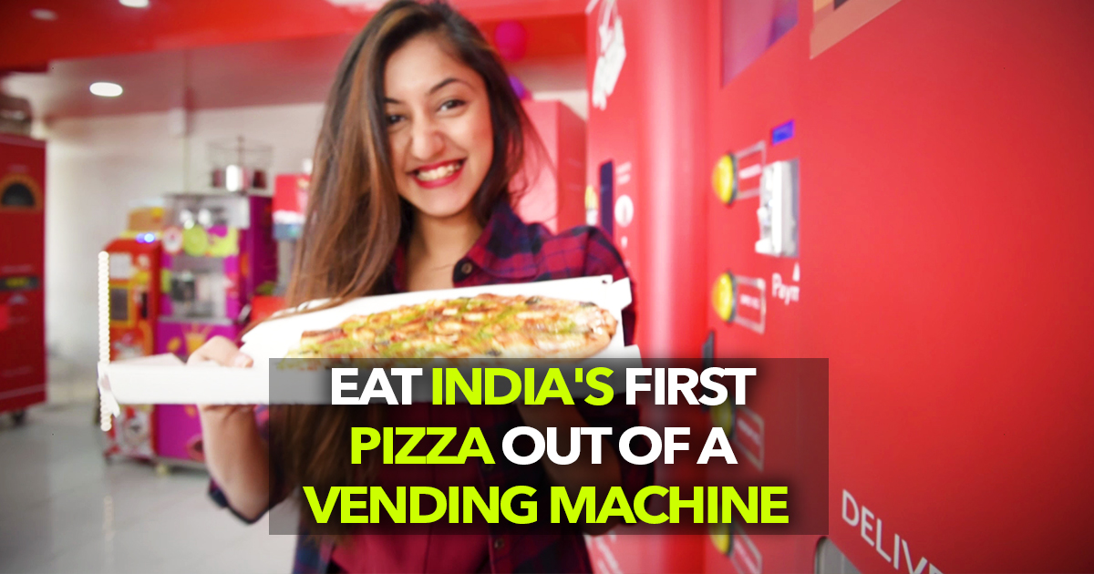 Yess Pizza In Kandivali Serves You Pizza Right Out Of A Vending Machine ...