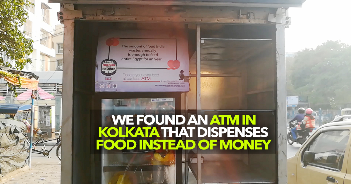 Now Donate Your Leftover Food At This Food ATM In Kolkata | Curly Tales