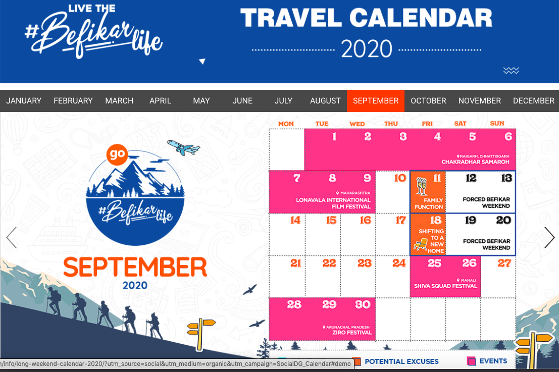 The Ultimate 2020 Travel Calendar: All The Events You Need To Book-Mark ...