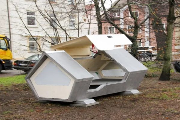 German City Installs Sleeping Pods To Give The Homeless Shelter ...