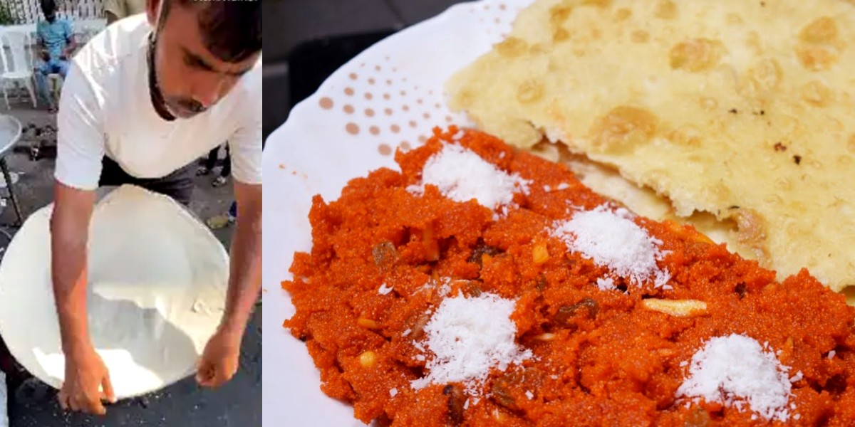 Mumbai's Biggest Halwa Paratha Is The Most Delicious Thing You Will See ...