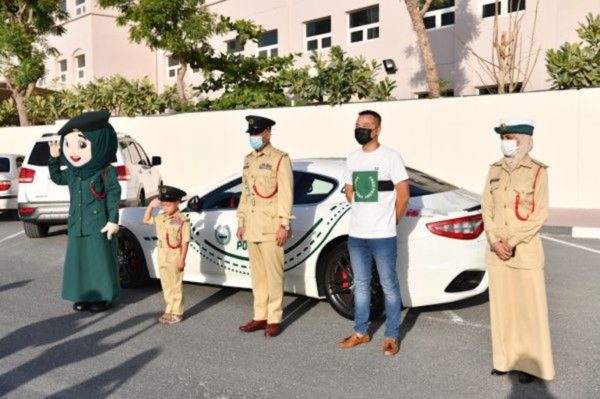Dubai Police Fulfil A 9-Year-Old's Dream By Making Him A Cop For A Day ...