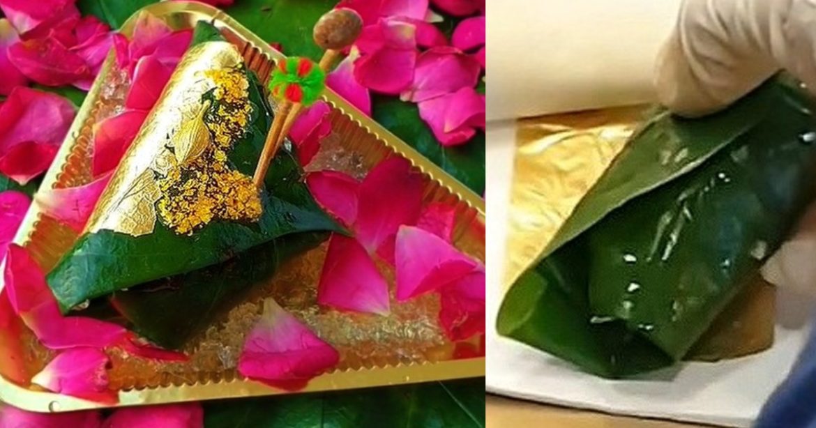 This Shop In Delhi Is Selling Gold-Plated Paan Worth ₹600 & It Is Going ...