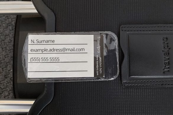 Luggage Tag: Here's Everything You Should & Should Not Write On It ...