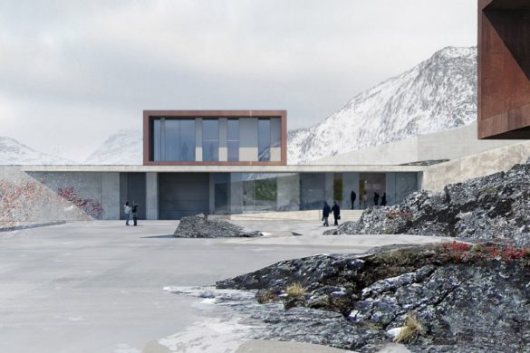 Anstalten Prison In Greenland Has Large Windows Offering Mountain Views ...