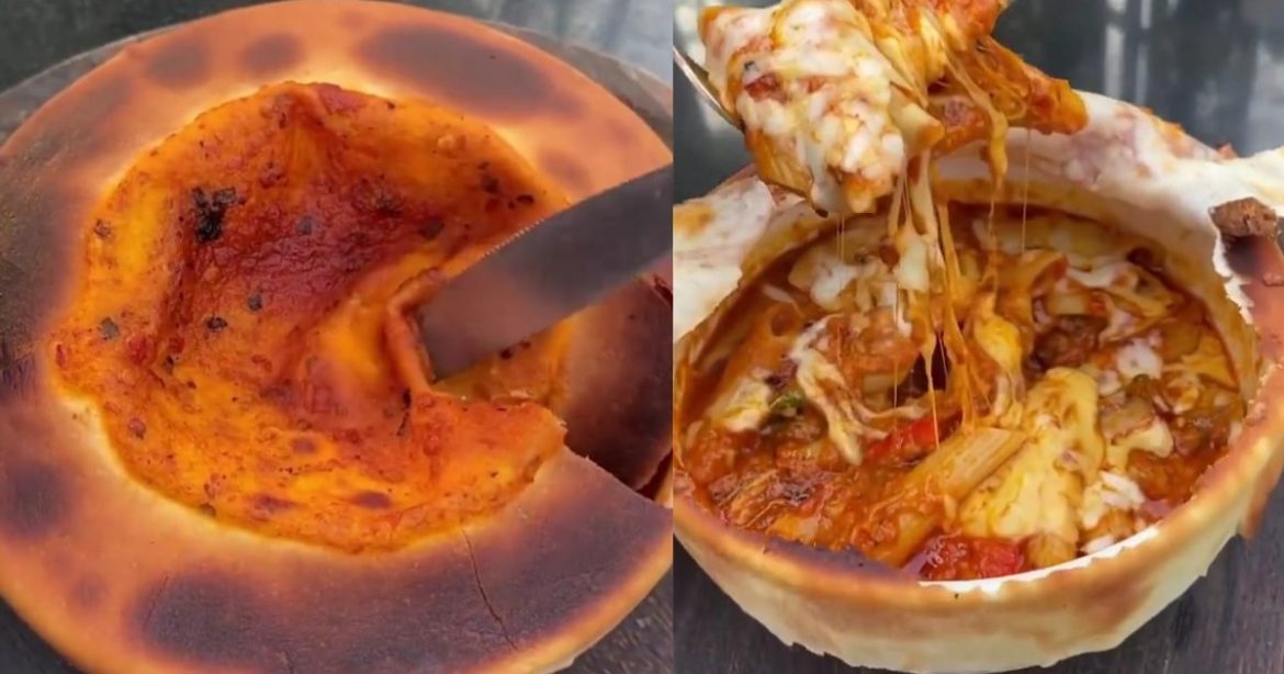 This Baked Volcano Pasta At Housefull Delhi, GTB Nagar Looks Gorgeous ...