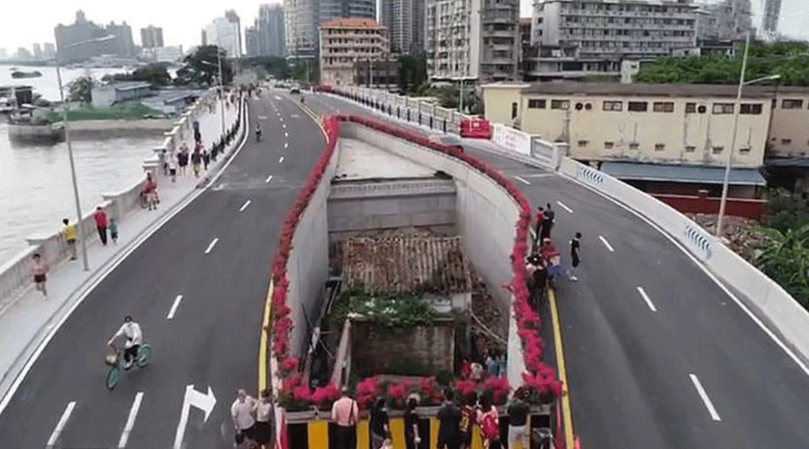 This Woman Refused To Move Out Of Her House So Authorities Built A ...