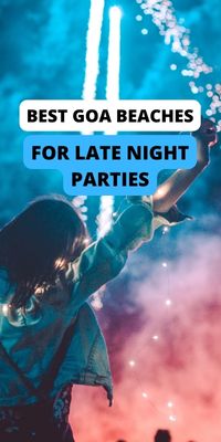 Best Beaches In Goa For Late Night Parties