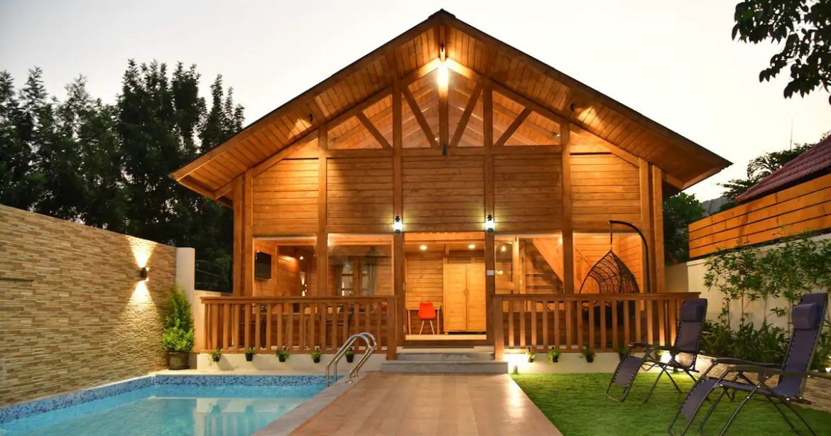 This Cosy, Private Pool Villa Near Bangalore Offers Stunning Views Of ...