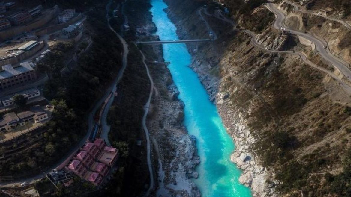 Breathtaking Picture Of The Confluence Of Alaknanda And Bhagirathi ...