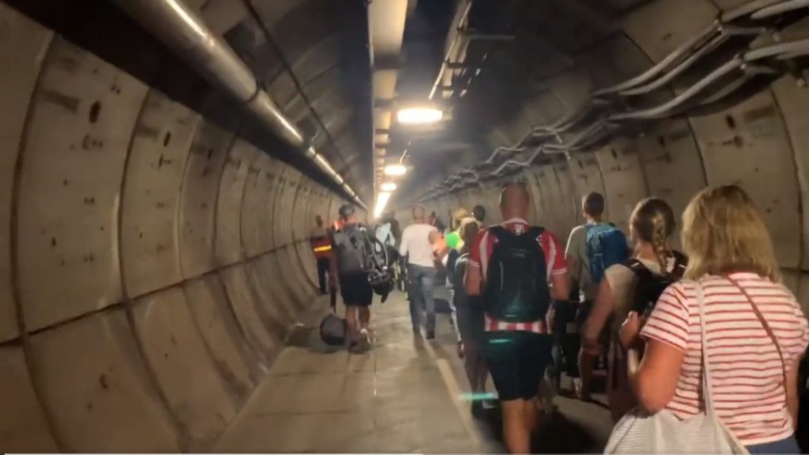 Passengers Stuck For 5 Hours In Terrifying Undersea Tunnel After France ...