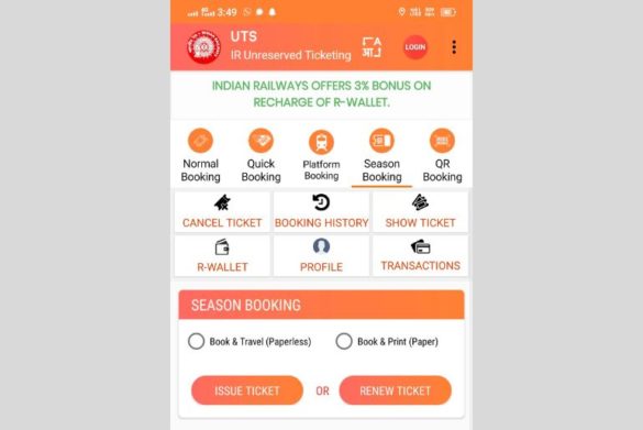 Step-By-Step Guide To Book Passes On Mumbai Locals Using UTS App