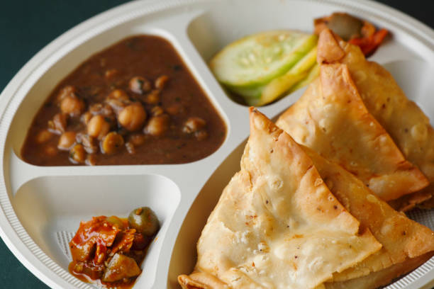 Samosa Con Chole