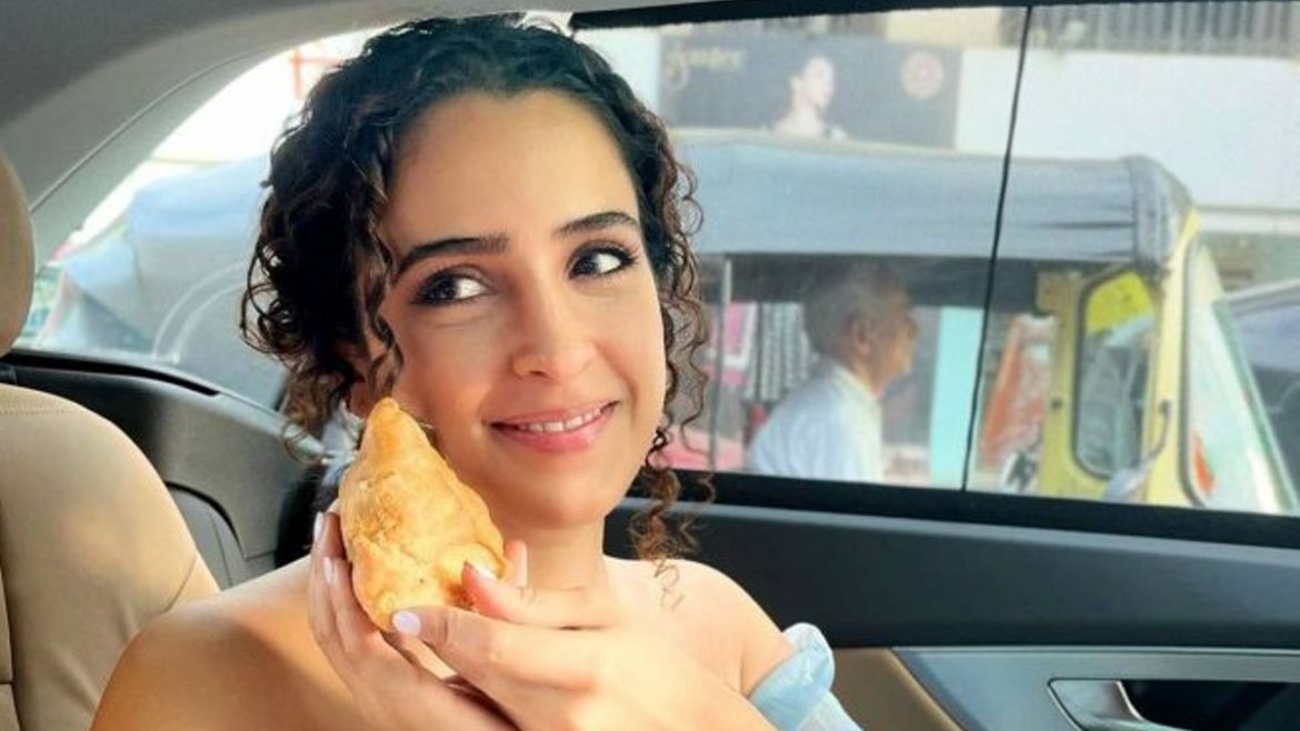 Sanya Malhotra Shows Her Love For Samosas; Relishes It In Her Car