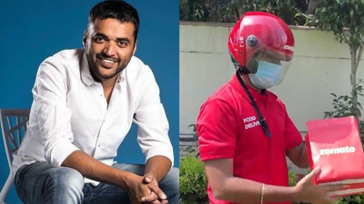 Zomato CEO Deepinder Goyal Delivers Food Orders Once Every 3 Months