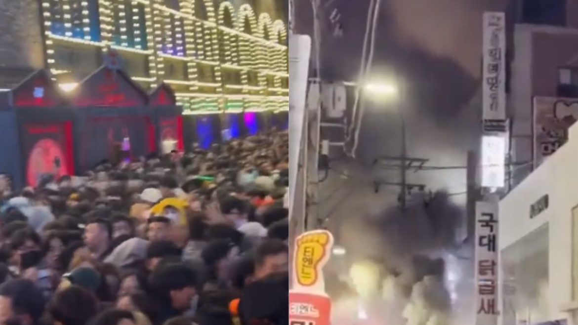 Halloween Horror Turns Real In Seoul's Itaewon