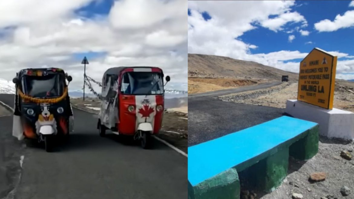 Not In City, Auto Rickshaws Travel All The Way Down Highest Motorable ...