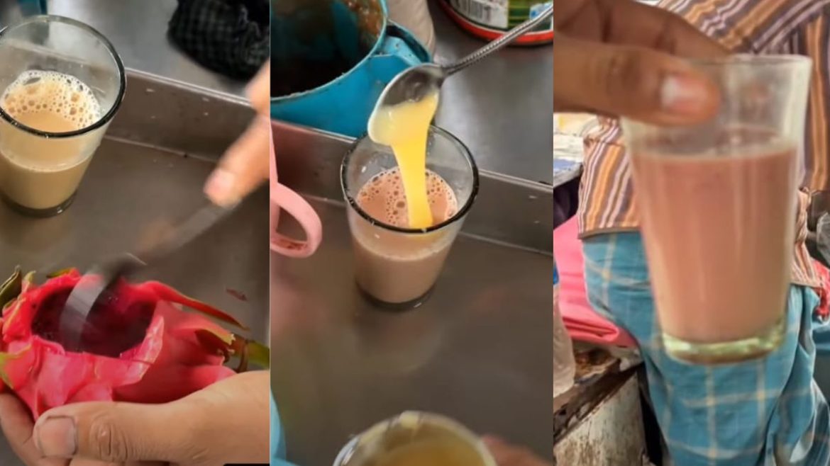 This Unique Chai From Bangladesh Is Prepared With Dragon Fruit. Ummm!