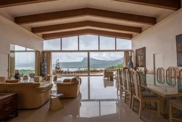 The Glass House In Lonavala Overlooks The Pavana Dam And Is Surrounded ...