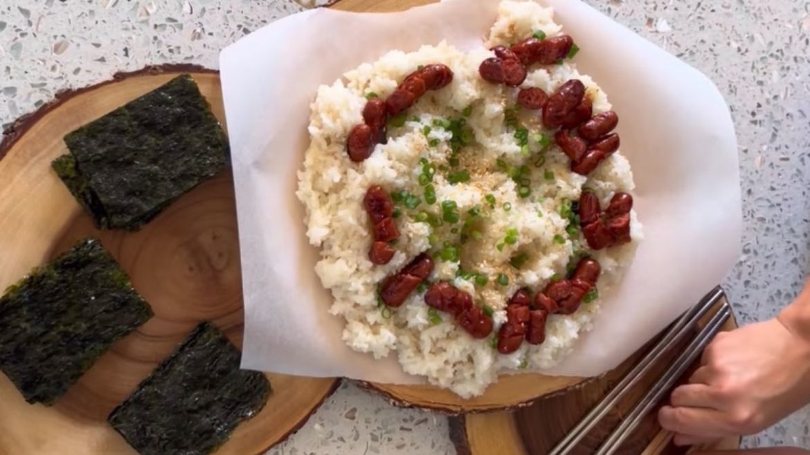 Move Over Butter Boards, Korean Creator Has Rice Board & It's Gorgeous