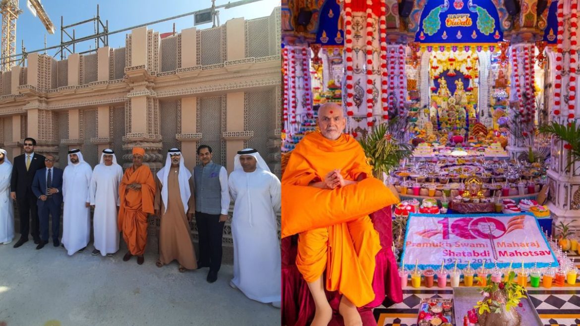 Here's How BAPS Hindu Temple Celebrated Diwali With 10,000 Devotees