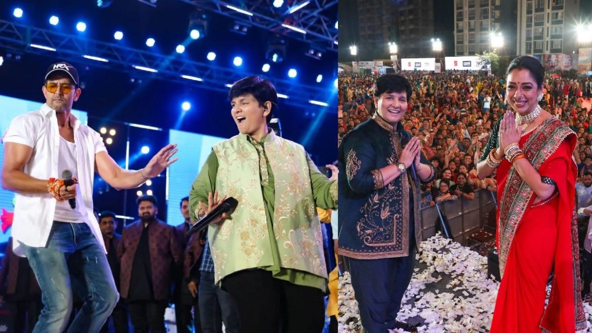 From Hrithik Roshan To Rupali Ganguly, Falguni Pathak's Navratri Nights ...