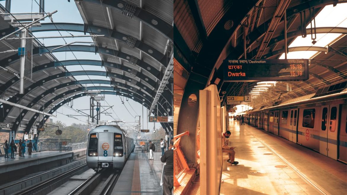 Delhi Metro Launches First Set Of Eight-Coach Trains On Oldest 34-Km ...