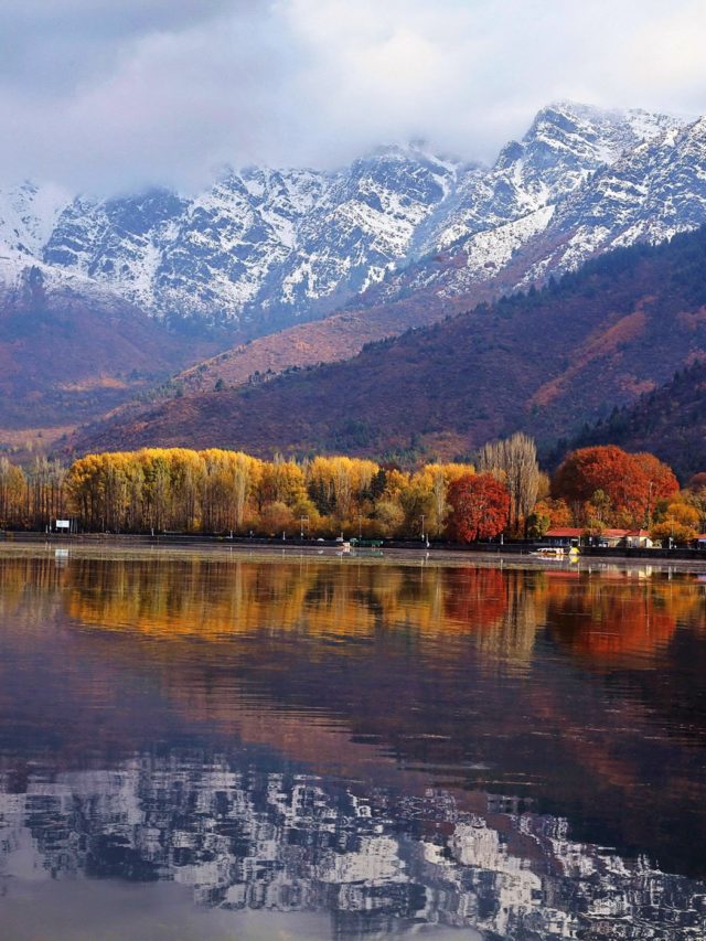 It's Snowing In Gulmarg, But Hues Of Autumn Still Grace J&K!
