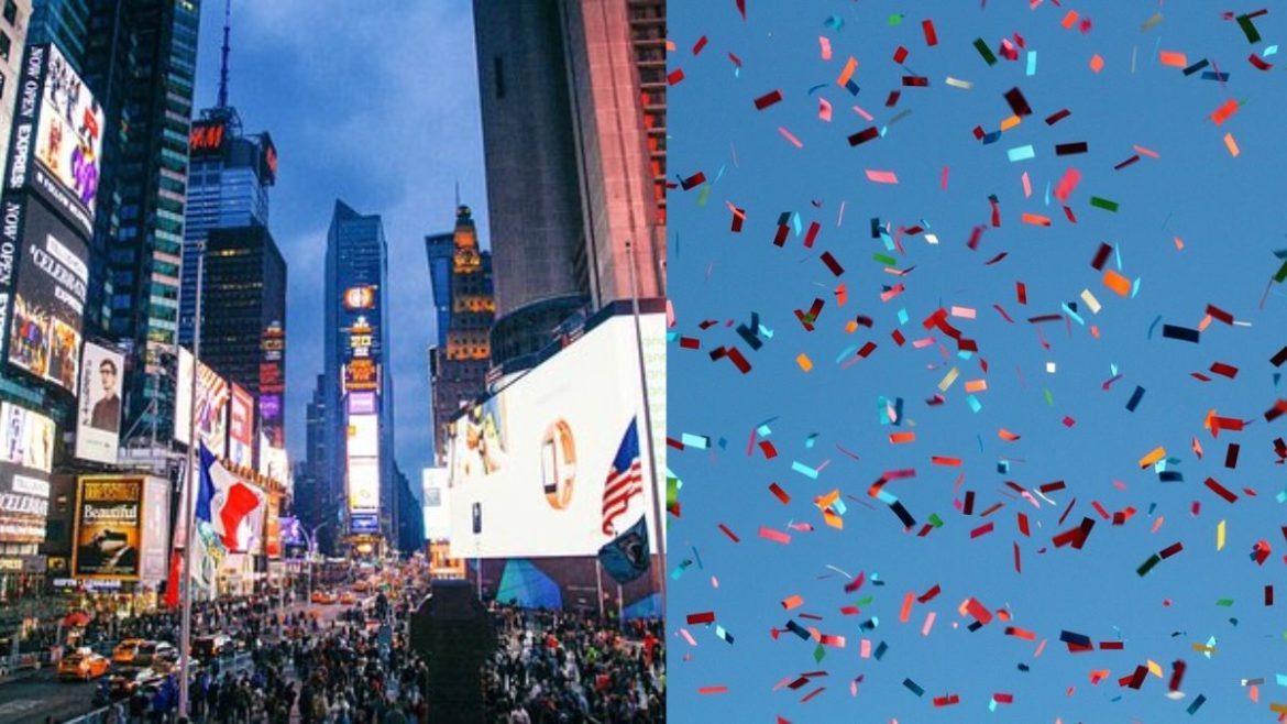 Times Square Wishing Wall Is Back! Send Your Wishes On Confetti Flying ...