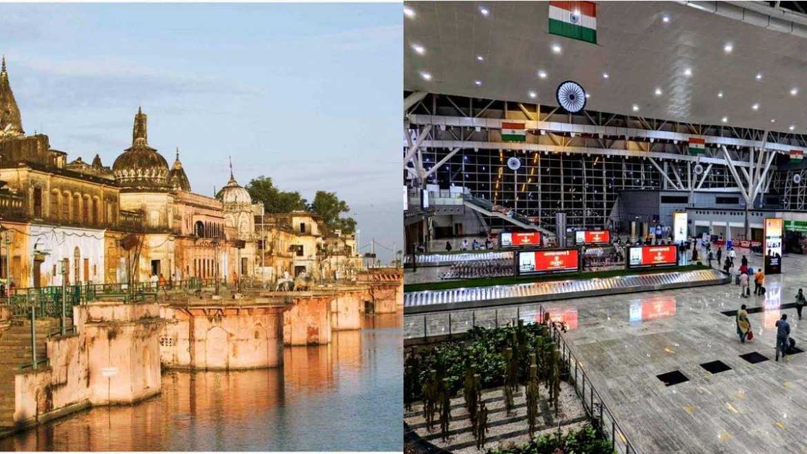 Ram Mandir Inspired Ayodhya Airport Expected To Be Completed By June ...