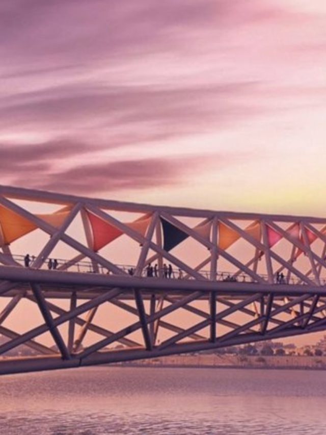 5 Reasons To Visit The Unique Kite-Inspired Atal Bridge In Gujarat