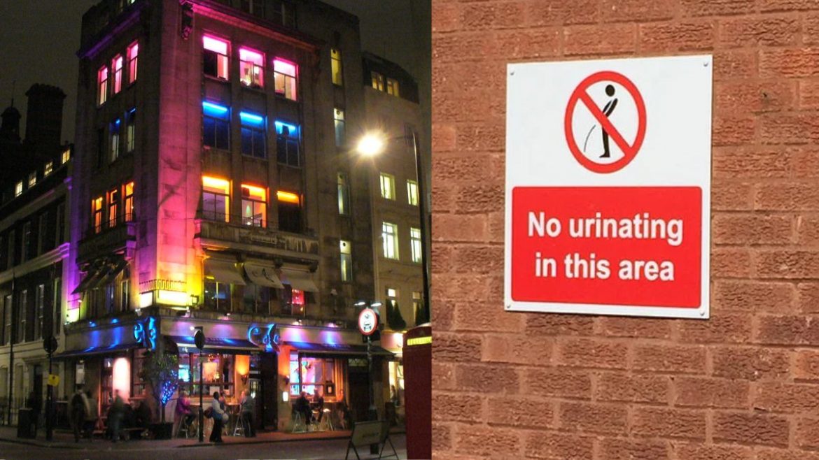 London's Soho District Walls Are Now Pee-Repellent; Urine Will Bounce ...