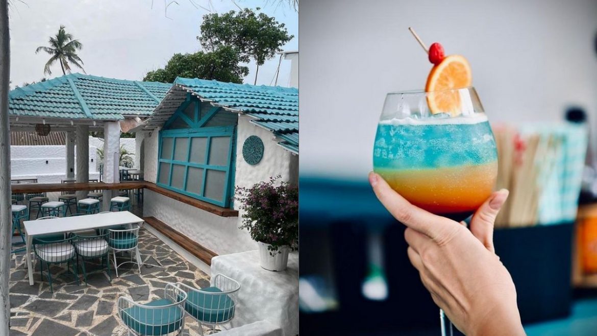 This New Greece-Themed Beach Bar In Goa Is Giving Santorini Vibes On ...