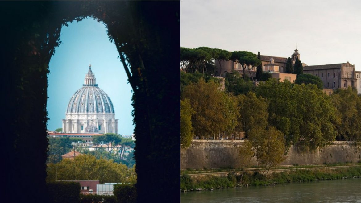 There's A Locked Ancient Door Standing Tall In Rome & People Queue Up ...