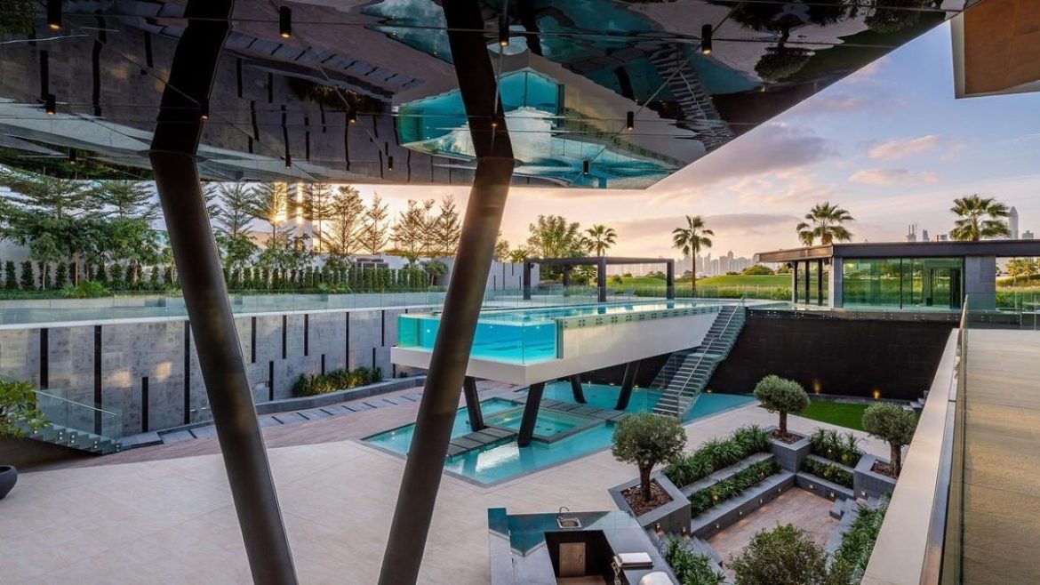 Housing Dubai’s 1st Double Decker Swimming Pool, This Villa In Emirates ...