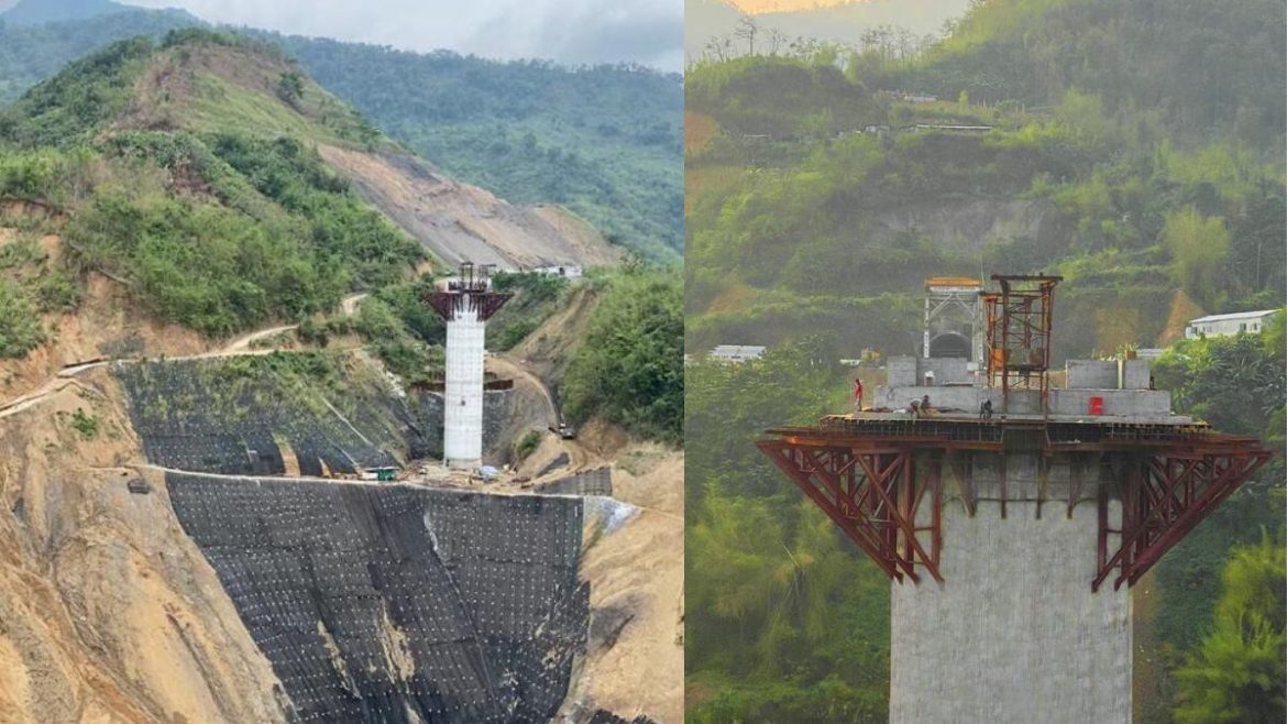 The All-New Jiribam-Imphal Railway Project Is At Its Last Phase Of ...