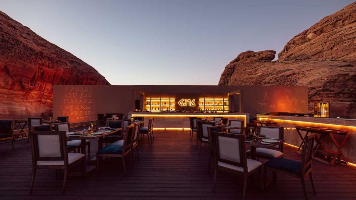 Dine With Tombs Surrounding You! This Dramatic Diner in AlUla Is Loved ...