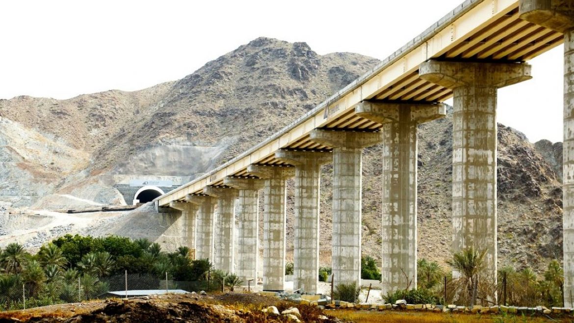Etihad Rail Shares Image Of The Highest Railway Bridge In The UAE & It ...