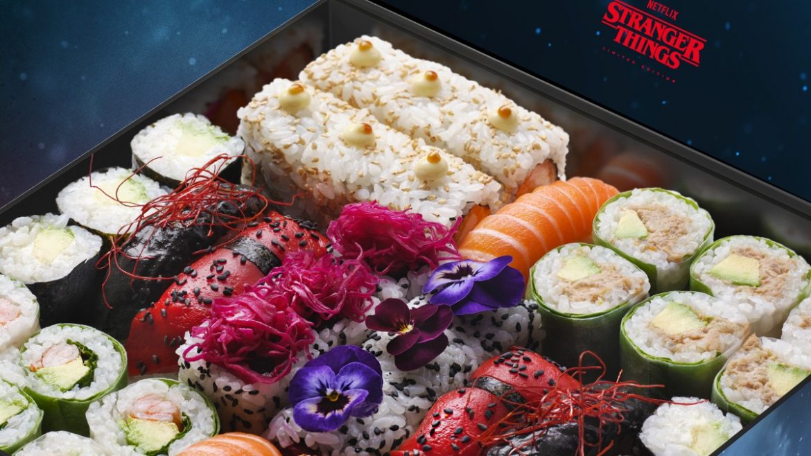 UAE Folks, Get Your Hands On The Limited Edition Stranger Things Sushi Box From Sushi Art
