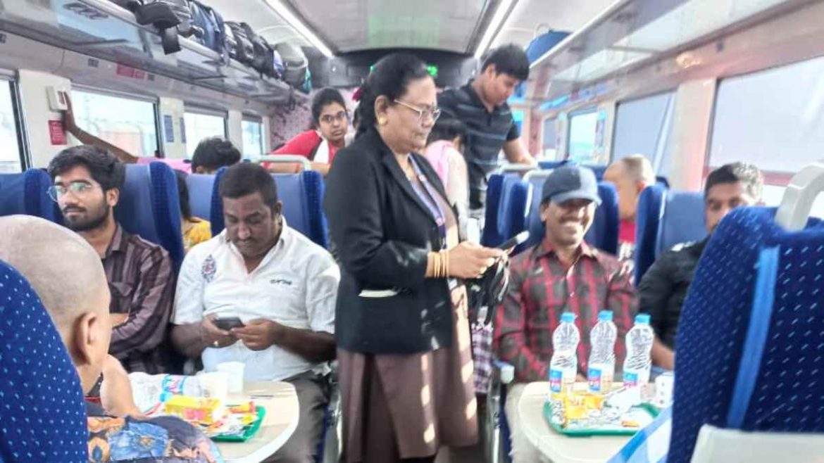 All-Women Ticket Collectors On Vande Bharat's Secunderabad-Tirupati Is ...