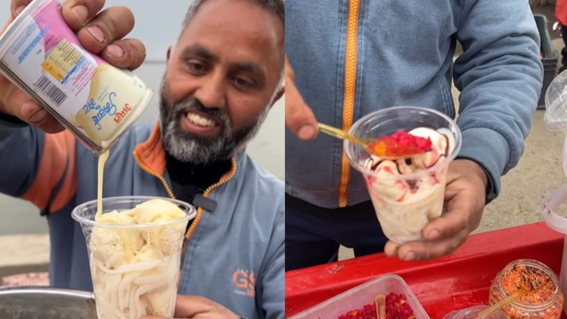This Street Food Vendor Sells Kashmiri Falooda Right Next To Dal Lake ...