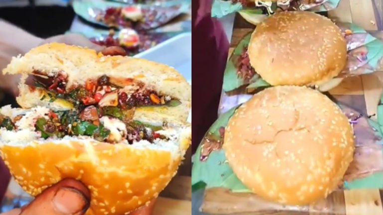 Paan Burger AKA Pan-Ger Has Netizens Fuming But With Hilarious GIFs!