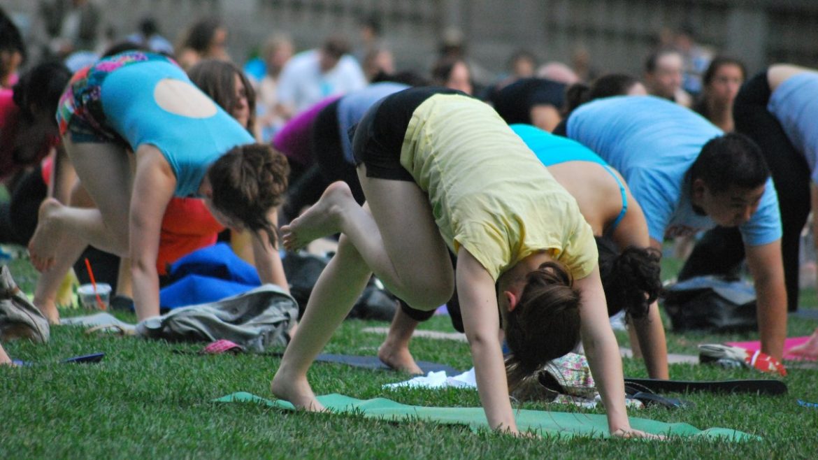 This Saturday You Can Participate In A Free Yoga Event And Set The ...