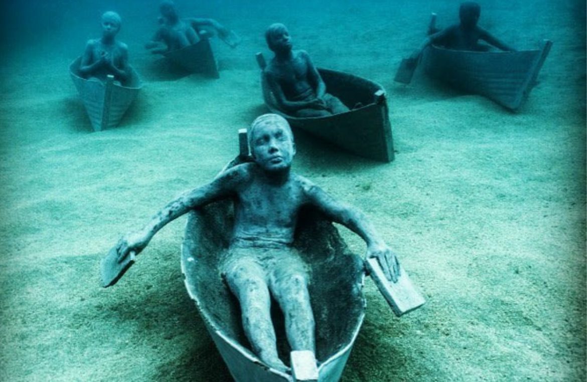 Dive Deep Into Europe's First Underwater Museum With Hundreds Of Life ...