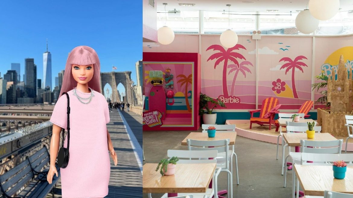 Come On Barbie, Let's Go Party At NYC's Malibu Barbie Cafe