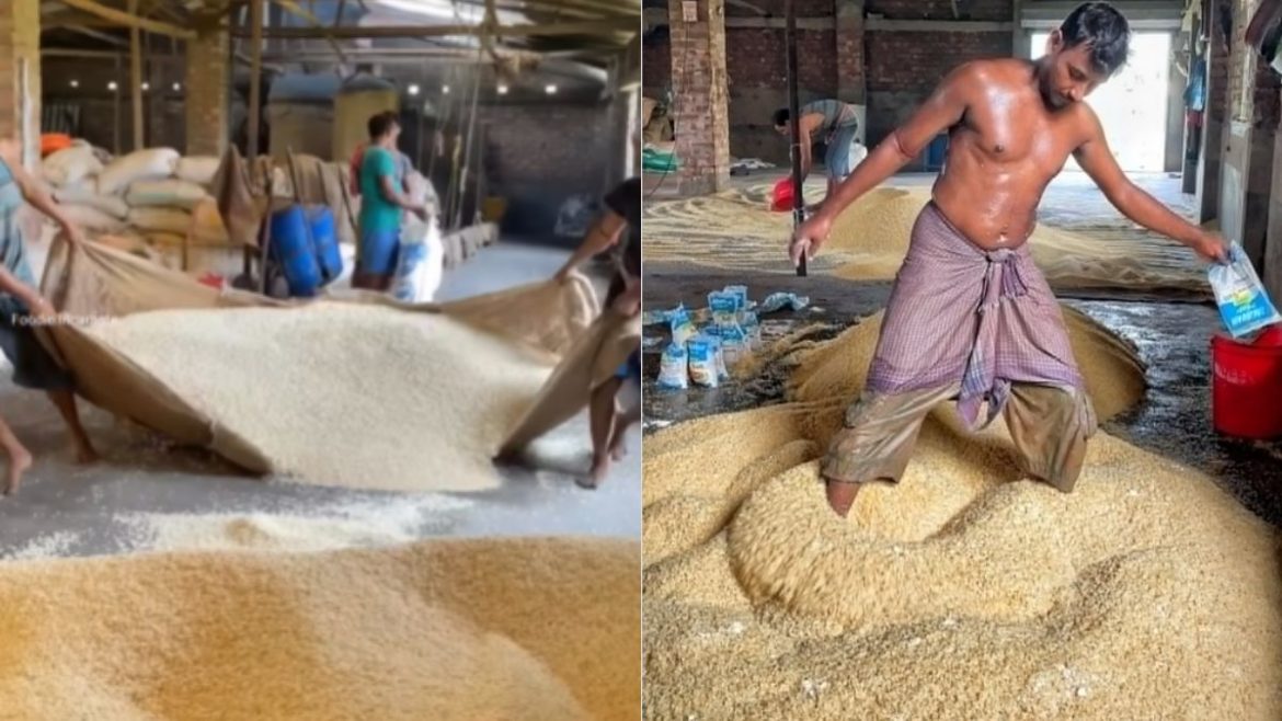 Food Vlogger Shares A Video Of Making Of Murmura And The Internet Is ...