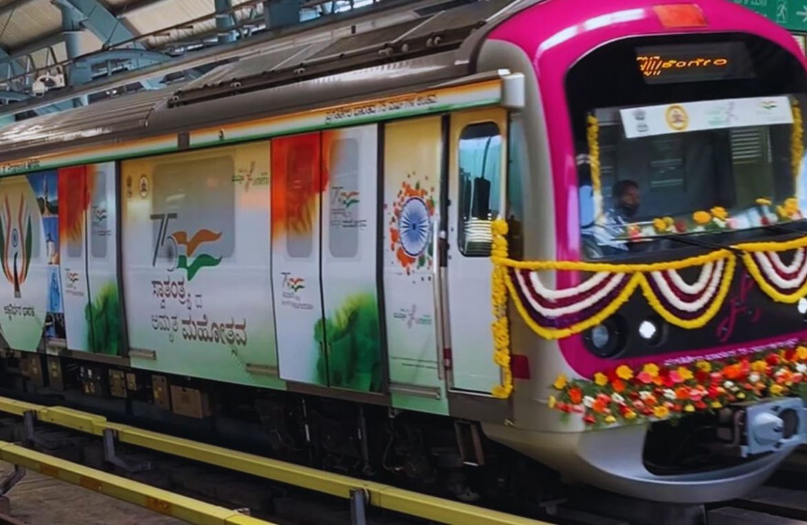Good News! Bengaluru Metro's Purple Line Connecting Challaghatta ...